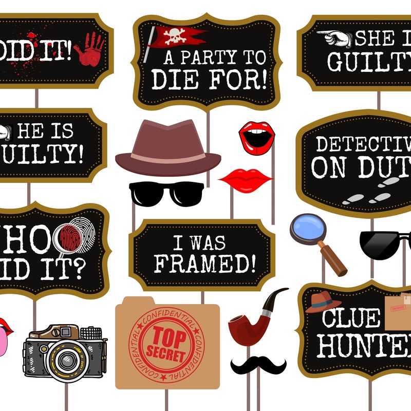 Murder Scene Props - Etsy