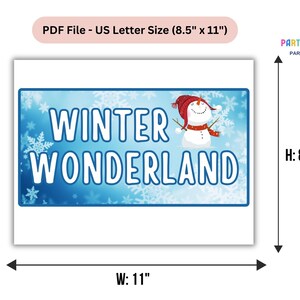 Winter Wonderland Photo Booth Props: Blue Snowflakes Party (PDF) - Etsy