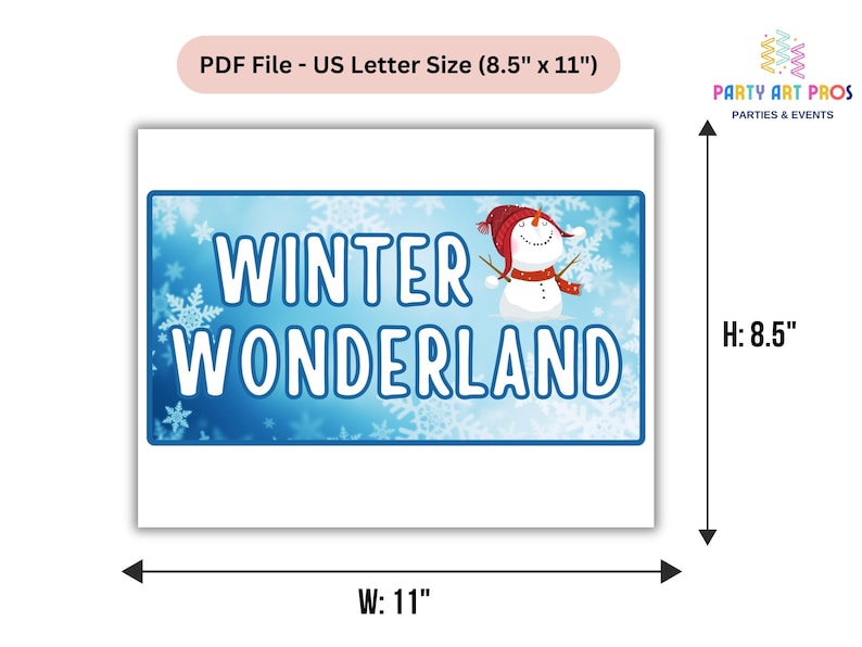 Winter Photobooth Props Printable, Winter Wonderland Props, Winter ...