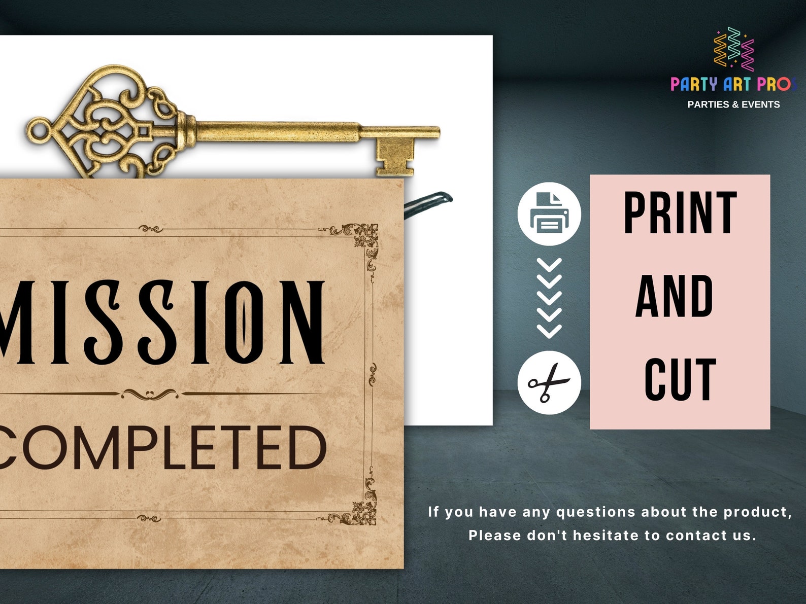 Escape Room Signs Printable, Escape Room Photo Props, Escape Room ...