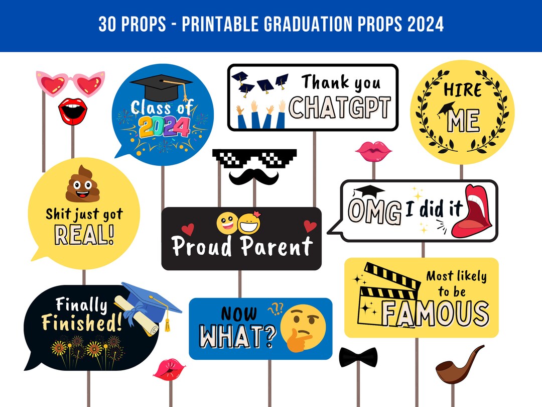 Graduation Props 2024, Graduation Props, Graduation Props Photoshoot ...
