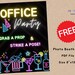 Office Party Props, Office Party Photobooth Props, Work Party ...