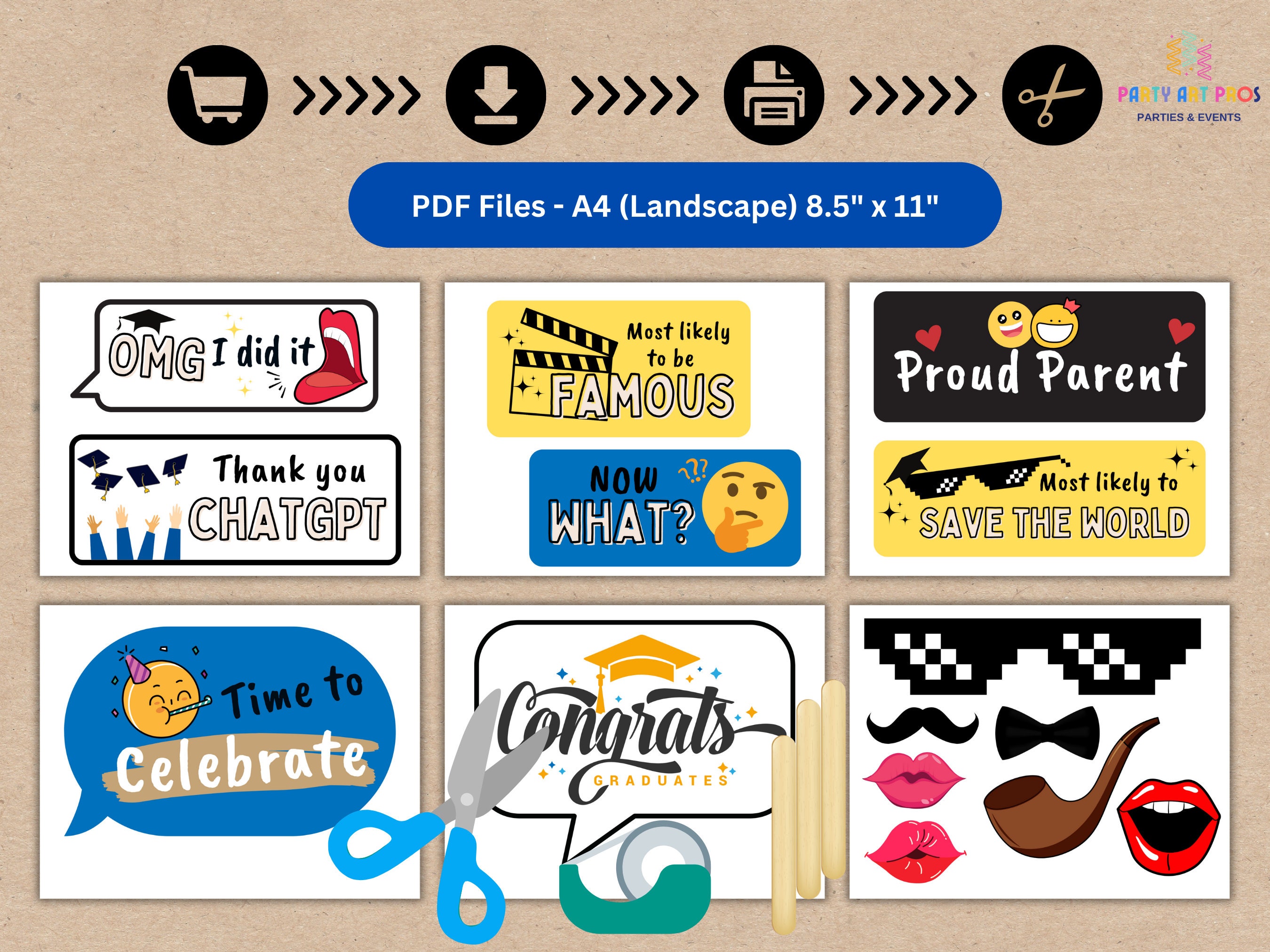 Graduation Props 2024, Graduation Props, Graduation Props Photoshoot ...