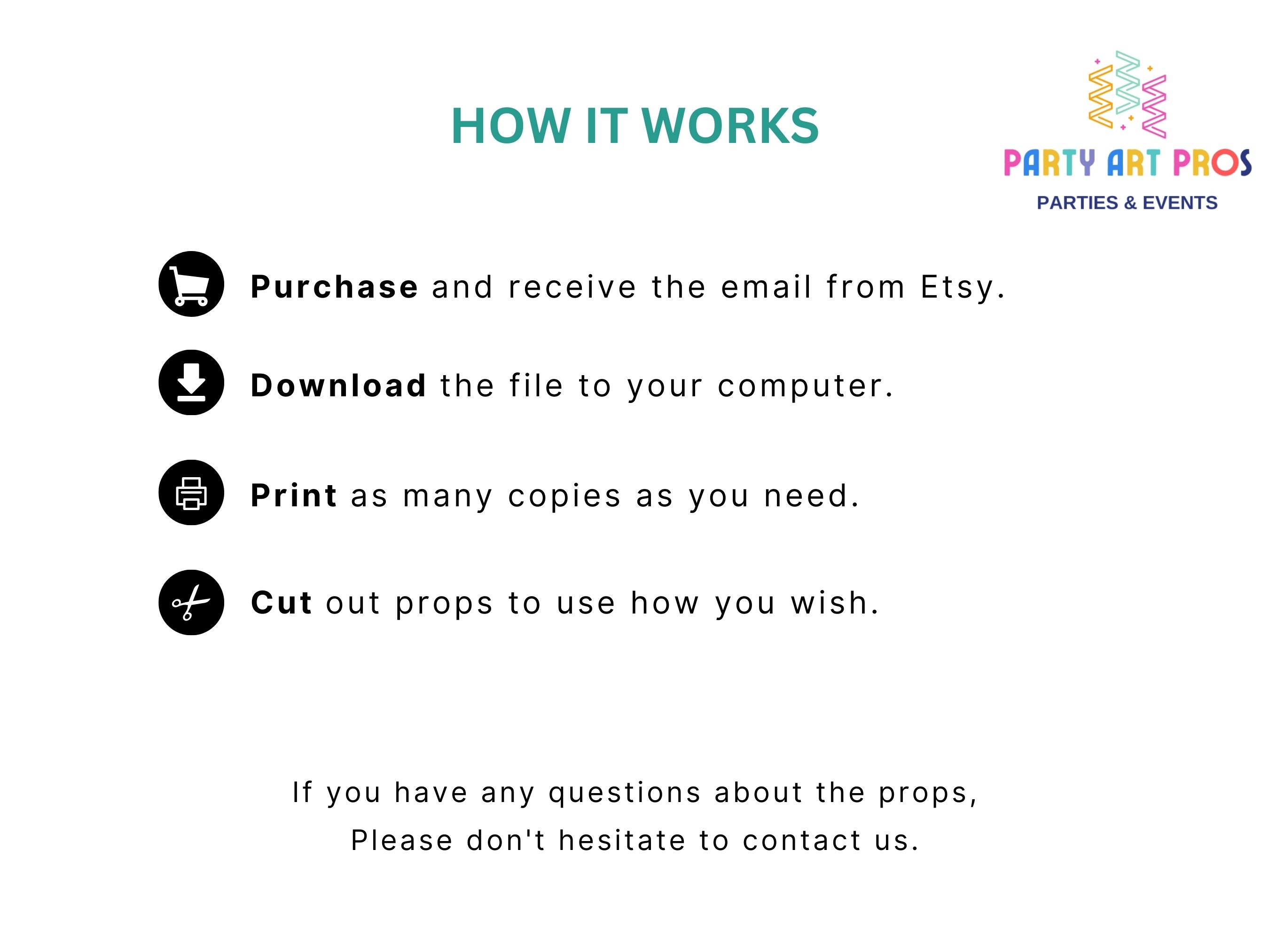 Farewell Party Props and Office Photo Props, Office Party Props, Work ...