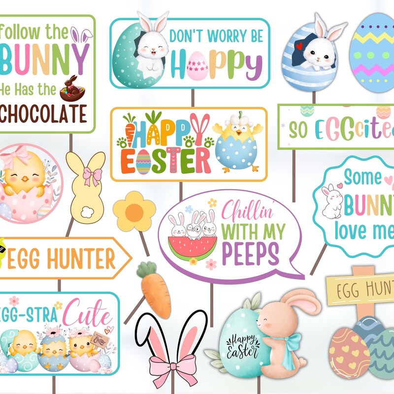 Easter Photo Booth - Etsy