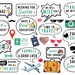 Travel Party Photo Booth Props, Bon Voyage Party Photo Booth Props ...