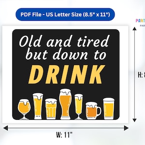 Fun Beer Lover Party Photo Booth Props, Beer Party Props, Cheers and ...