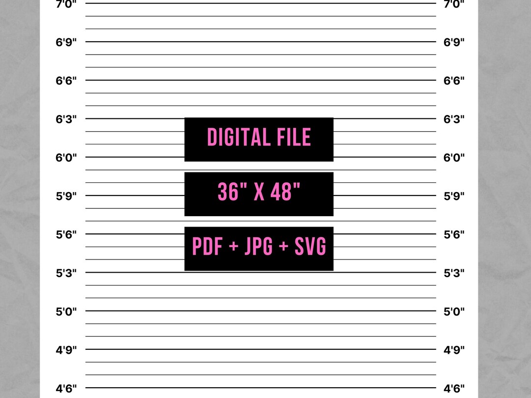Mugshot Backdrop, Police Line Up, Jail Props, Police Theme, Jail Theme ...