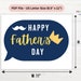 Father's Day Photo Booth Props, Father's Day Props, DIY Father's Day ...