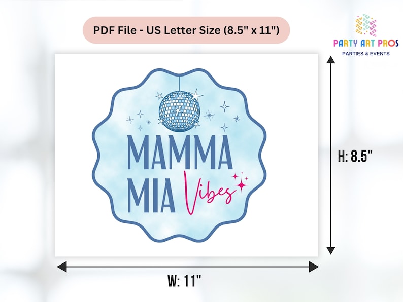 Dancing Queen Party Props Printable, Dancing Queen Photo Booth Props ...