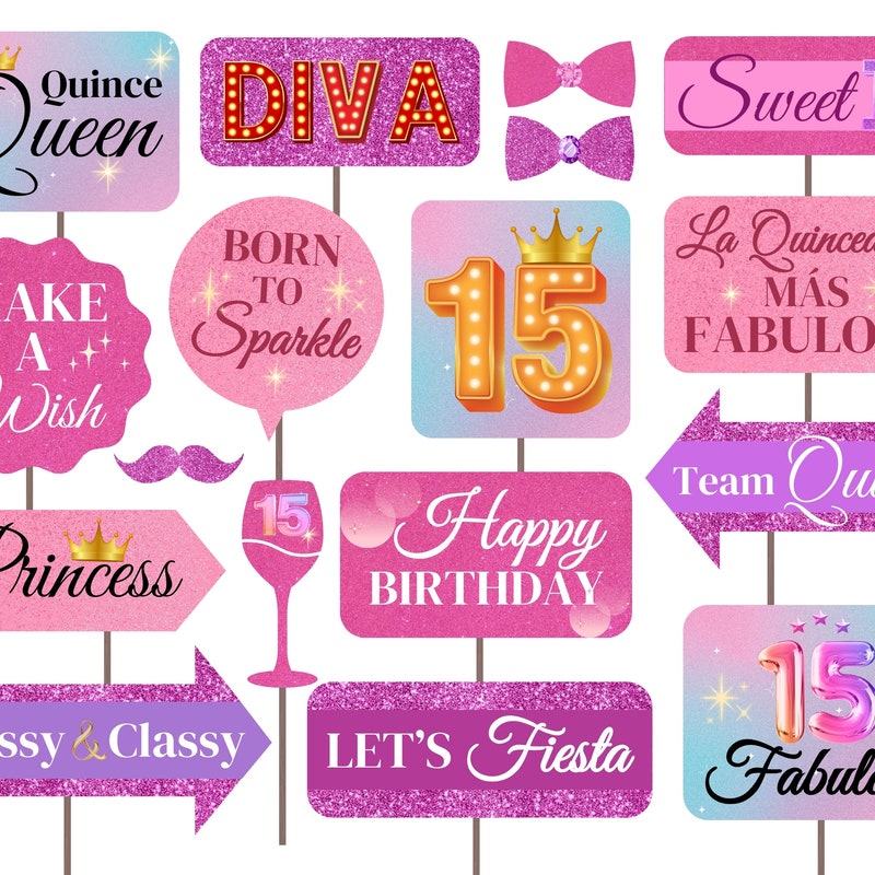 Birthday Props - Etsy