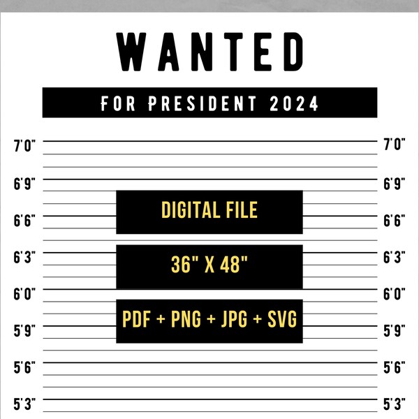 Mugshot Backdrop - Etsy