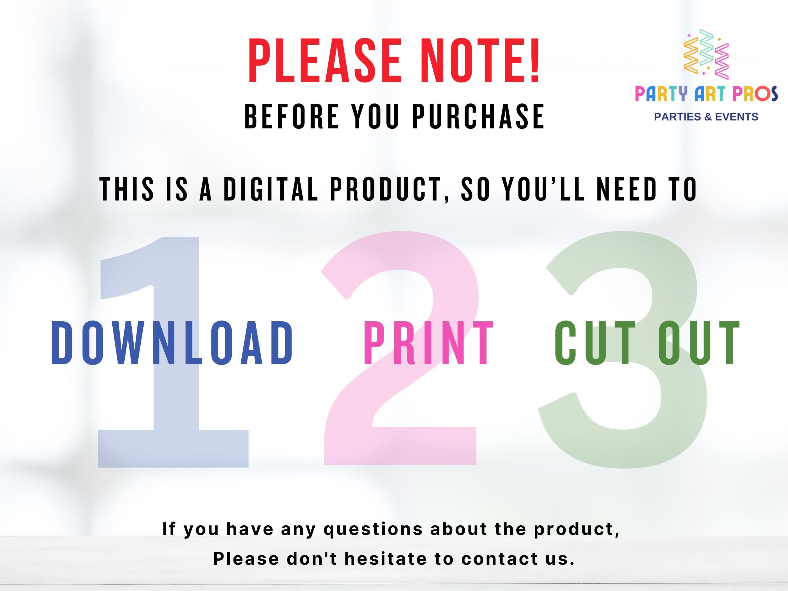 Y2K Bachelorette Party Photo Booth Props (PDF File) - Etsy
