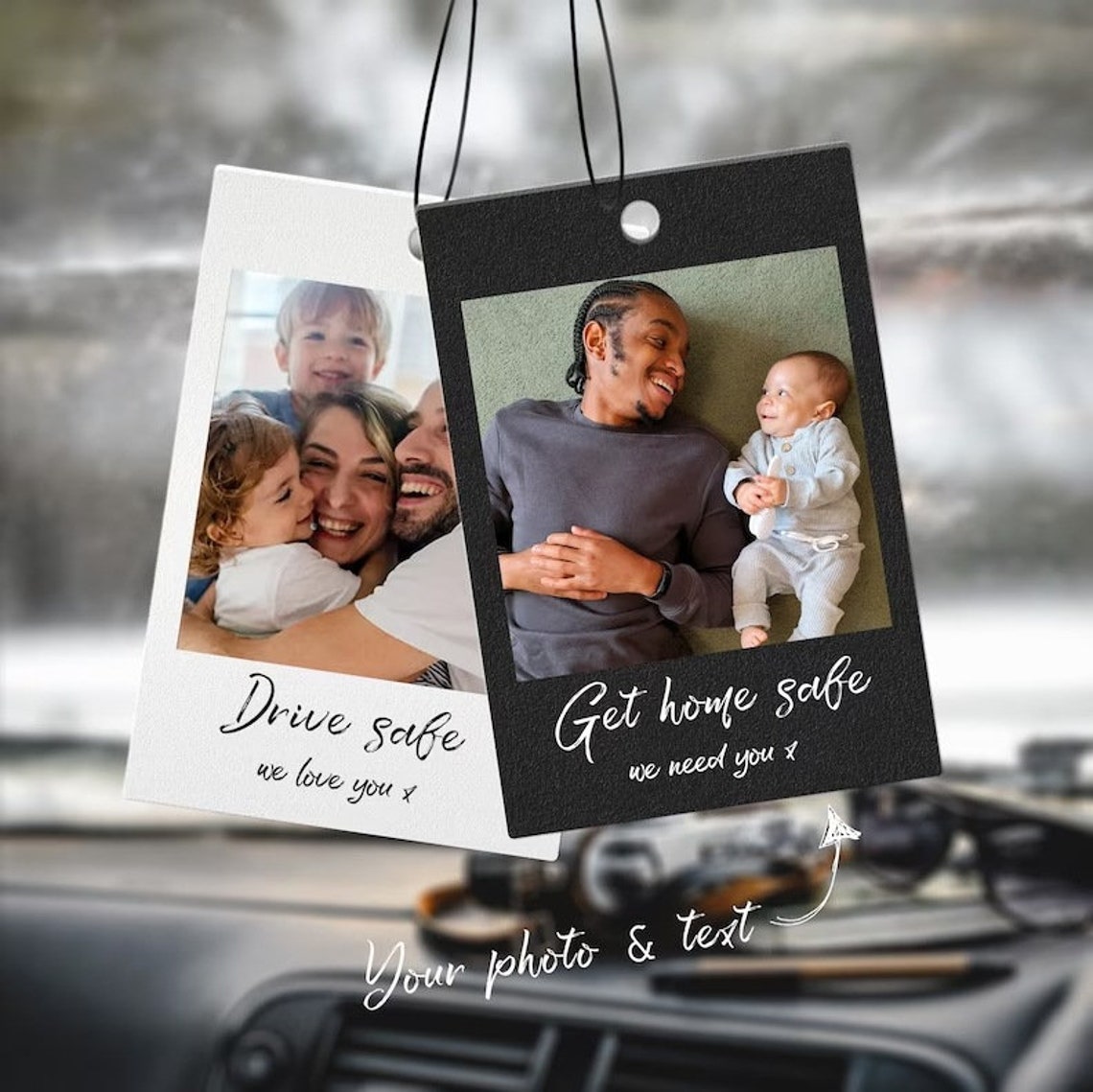Personalised Photo Car Tag / Perfect Gift for Your Partner / Gifts for ...