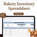 Efficiently Track Your Bakery Inventory With Our Comprehensive Bakery ...