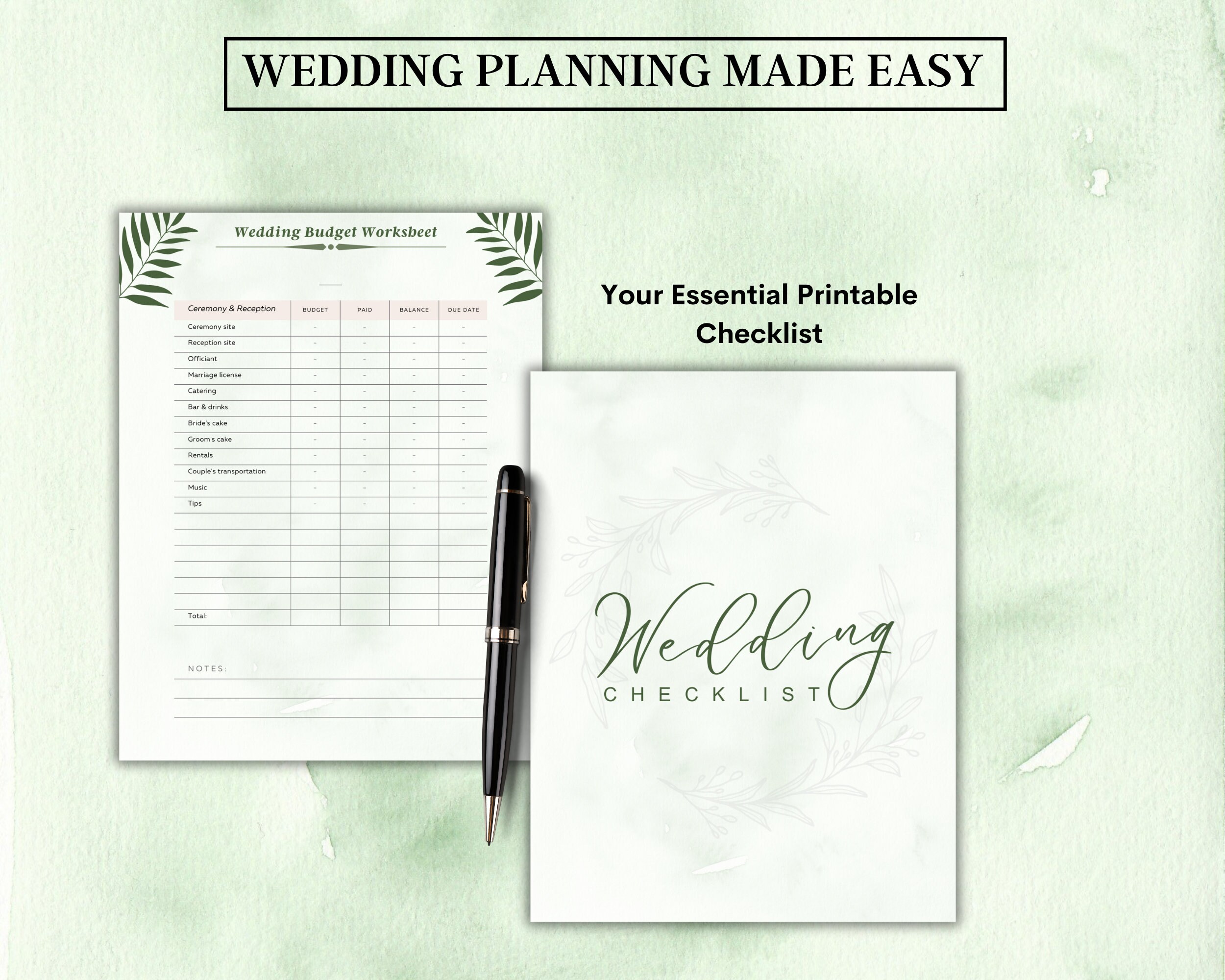 Wedding Planner Printable Printable Wedding Planner Pages Wedding Plan ...