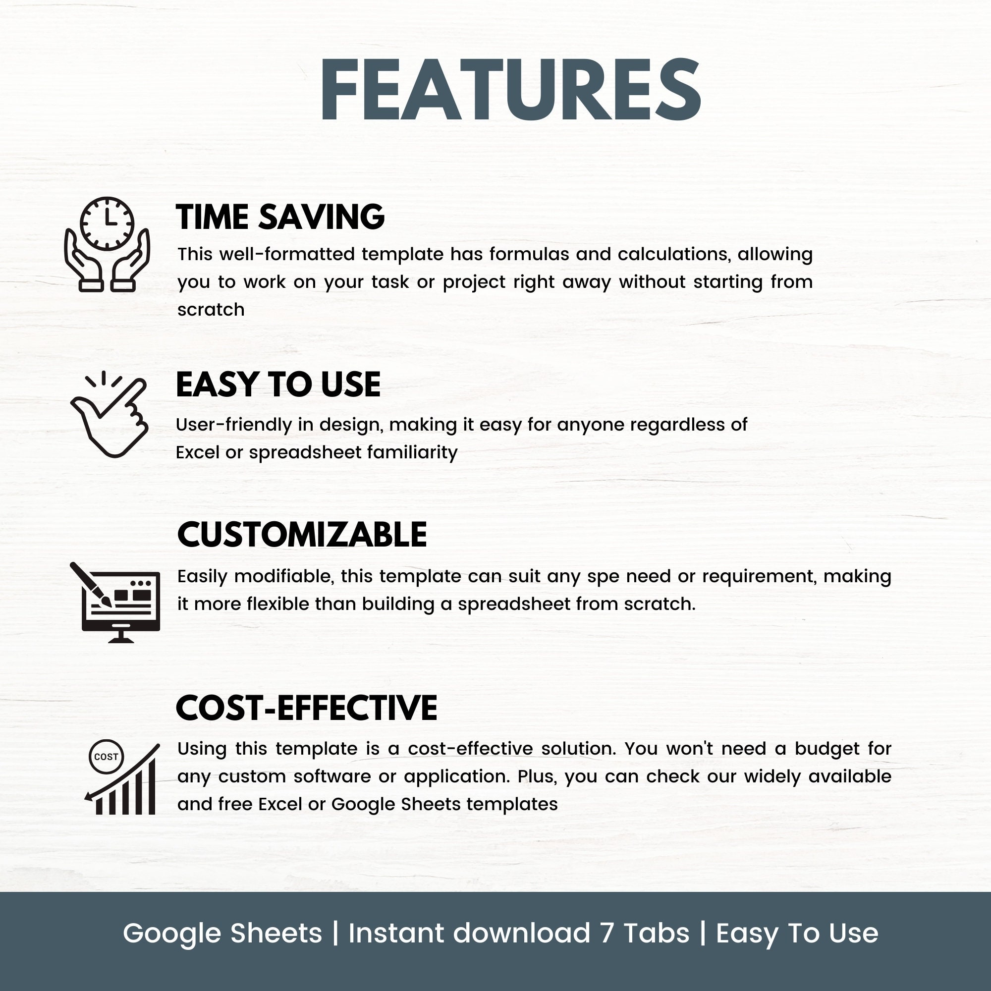 Debt Reduction Calculator Spreadsheet for Credit Cards, Editable Debt ...
