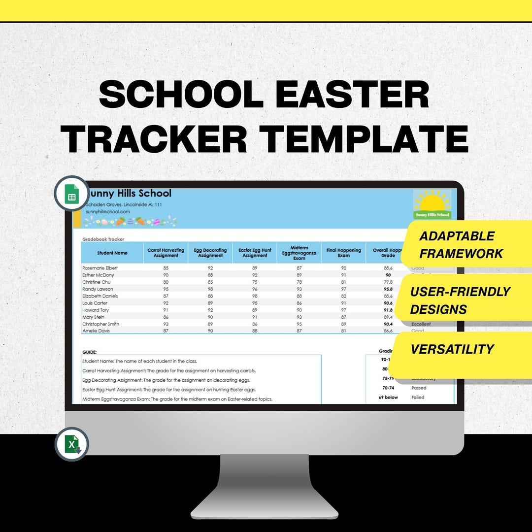 Easter Classroom Activity Tracker, Student Behavior Log, Teacher ...
