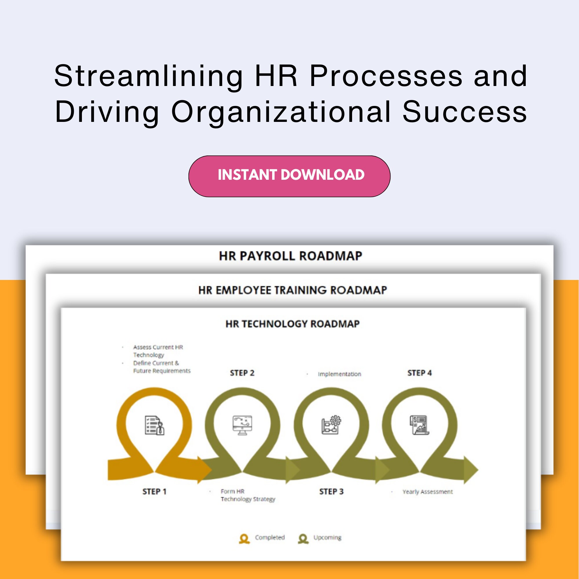 Ultimate HR Roadmap Template Bundle, Editable Roadmap Template, Hr Professional, Employee ...