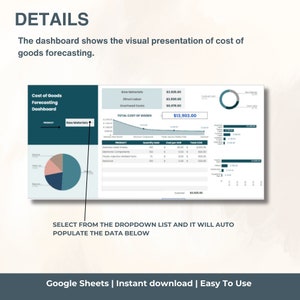 Cost of Goods Spreadsheet Templates for Small Business, Cost Tracker ...