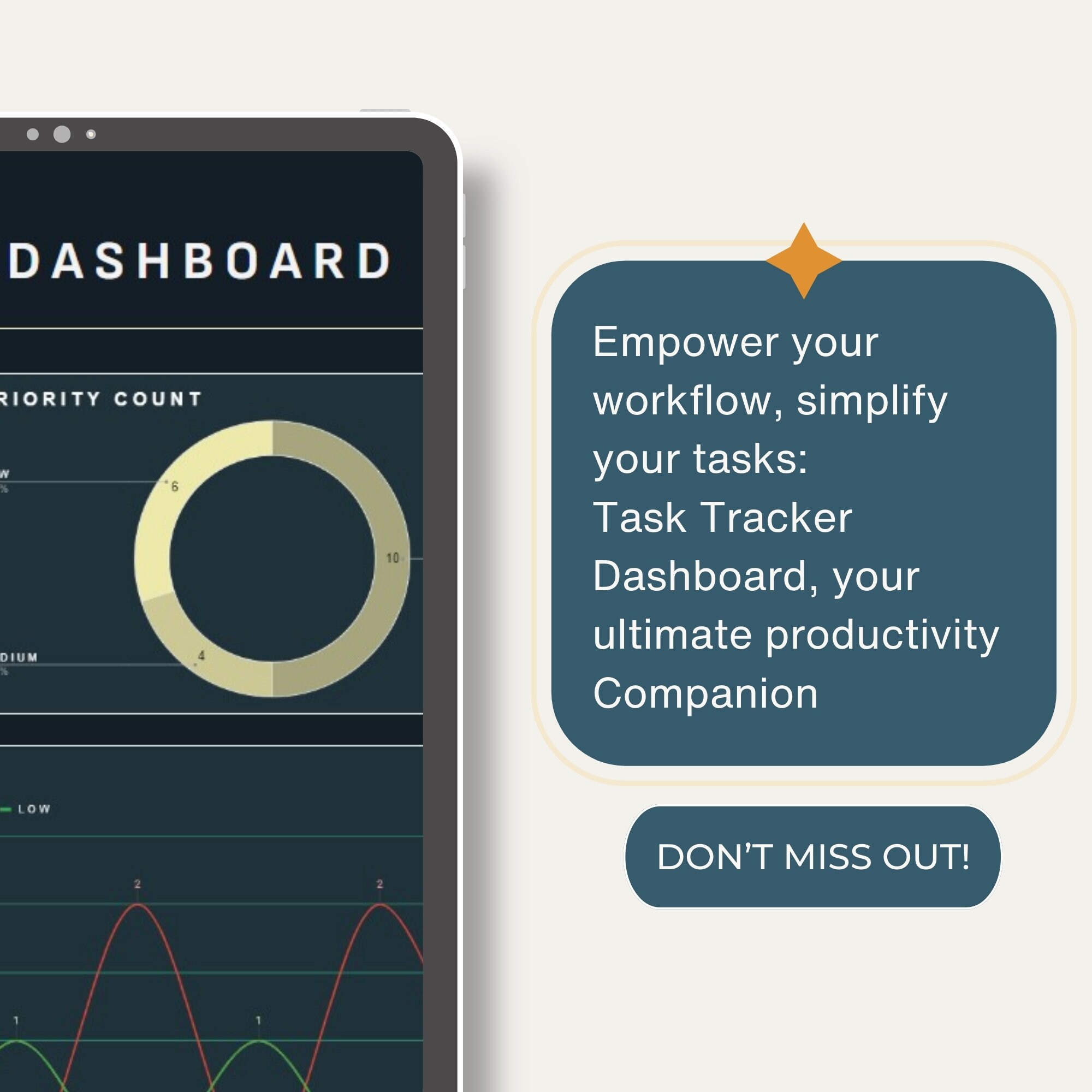 The Ultimate Task Tracker Excel Dashboard Template, Priority Matrix ...