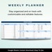 Excel Planner Template: Weekly, Daily, Monthly Dashboard (digital ...