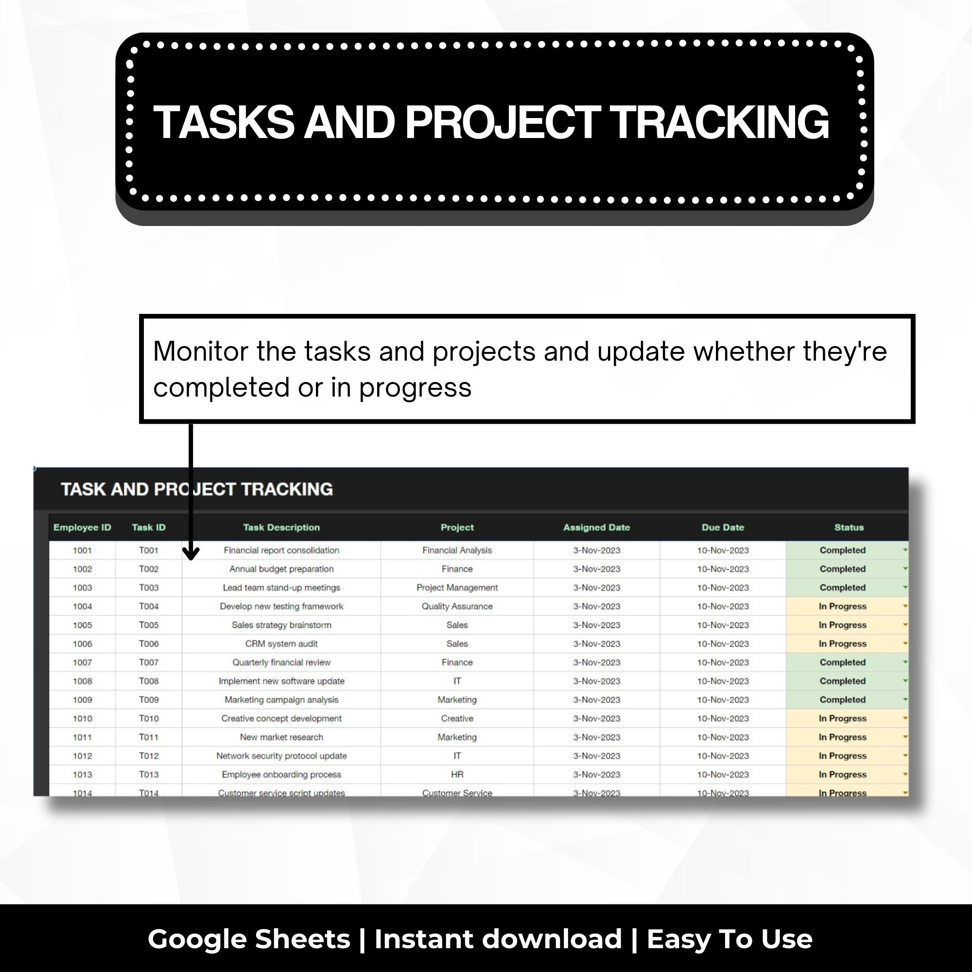 Timesheet Dashboard Template: Employee Timesheet, Overtime, Tasks ...