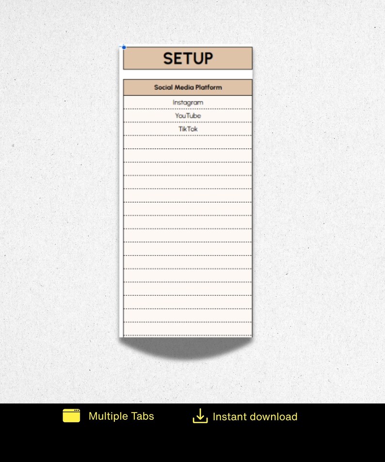 Influencer Outreach Tracker Google Sheet, Brand Collaboration Template ...