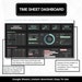 Comprehensive Timesheet Dashboard Template, Enhance Decision Making ...