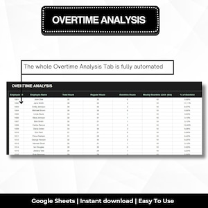 Comprehensive Timesheet Dashboard Template, Enhance Decision Making ...