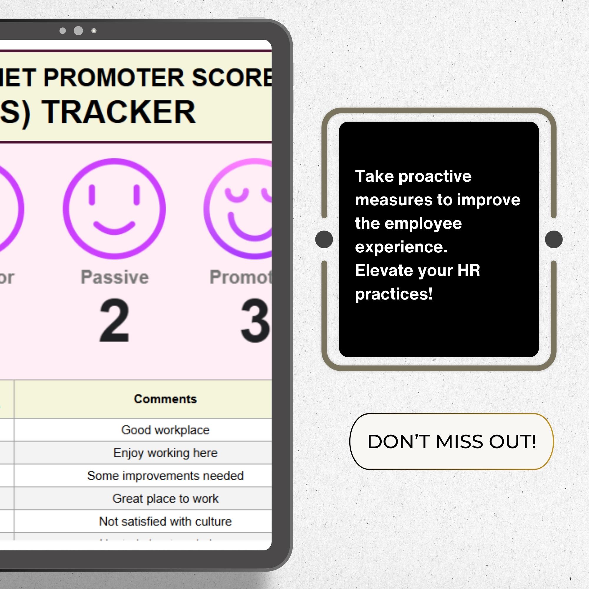 Employee Promotion Tracker Google Sheet, HR Analytics Spreadsheet ...
