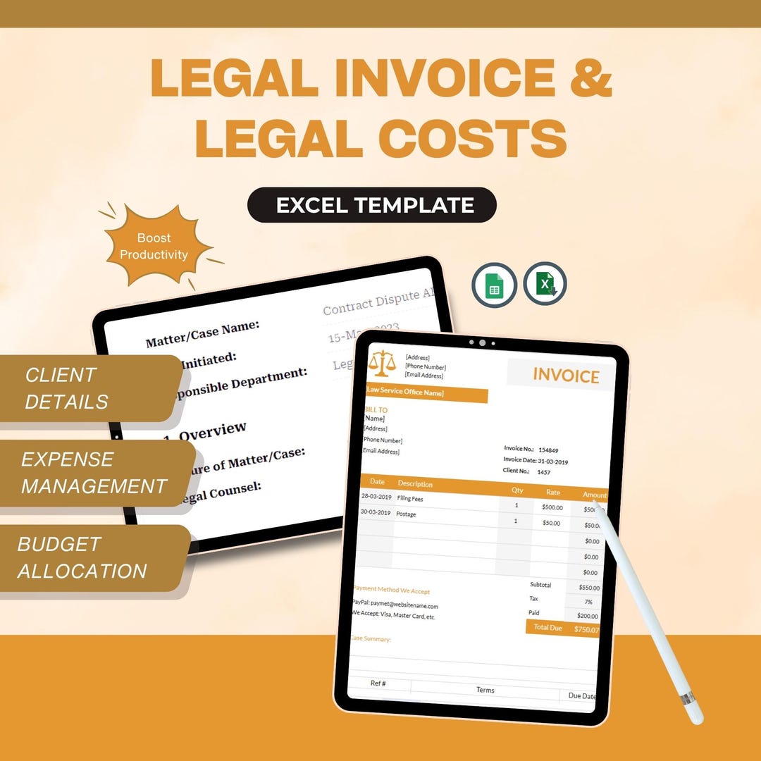 Editable Legal Notice Template Law Firms & Legal Services Ethical ...