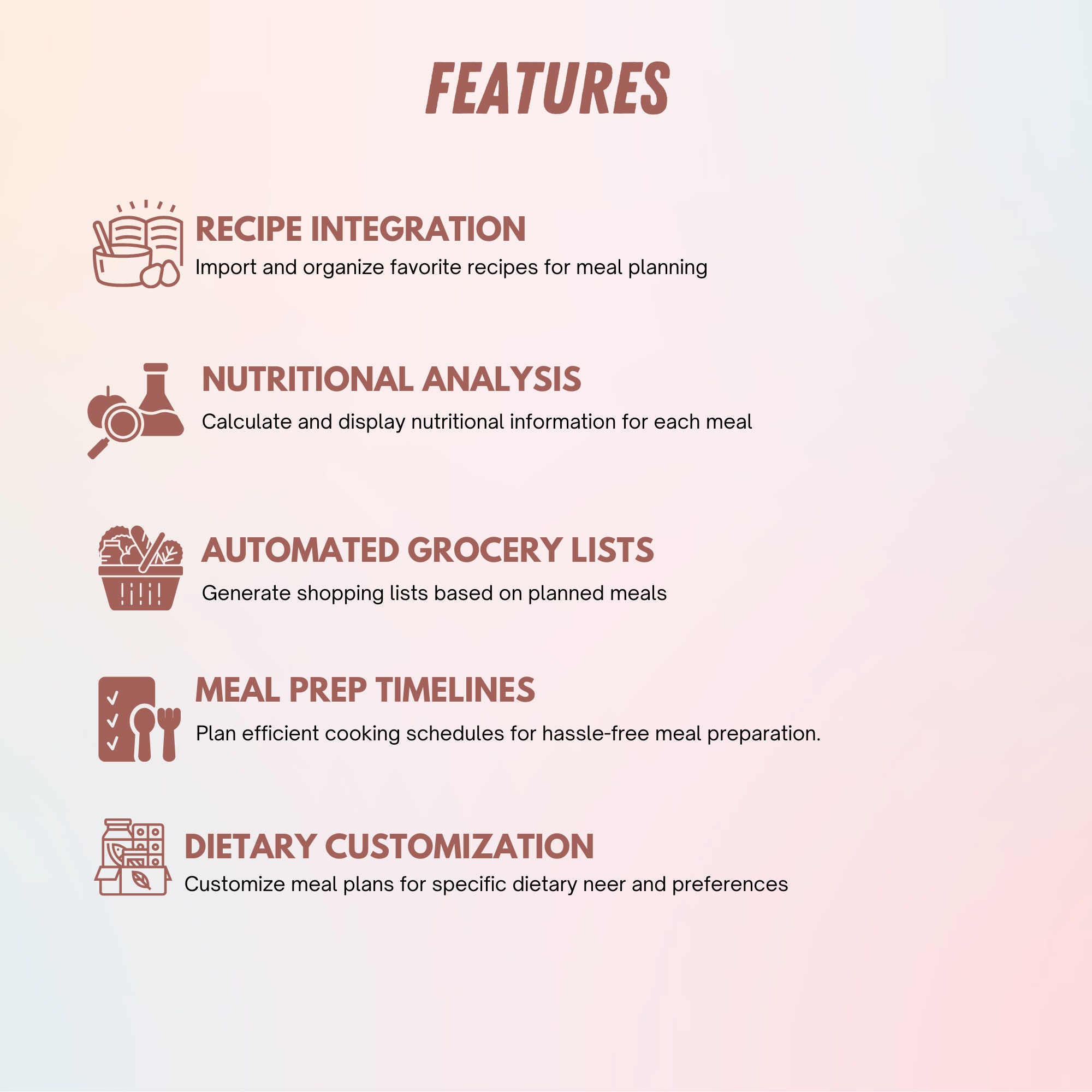 Meal Plan Spreadsheet for Clients, Easy to Customize Meal Plan Template ...