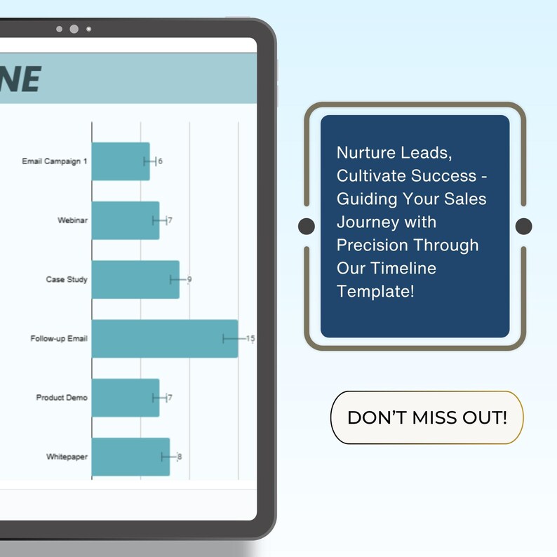 Sales Lead Nurturing Timeline Template Excel : Email Drip Campaign ...