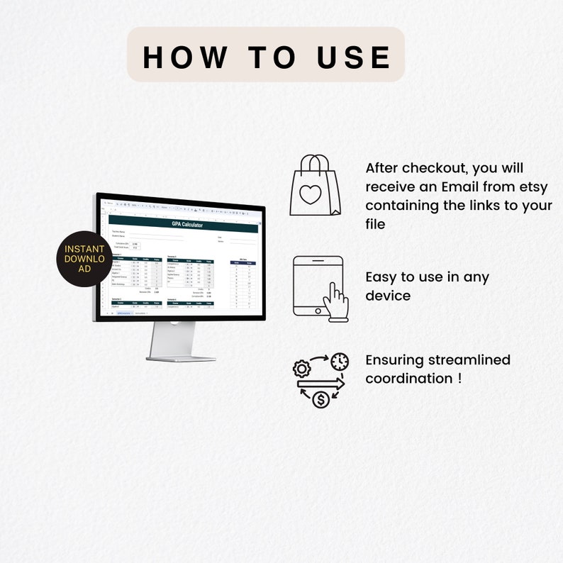 Professional Academic Gpa Calculator Google Sheets Template, School ...