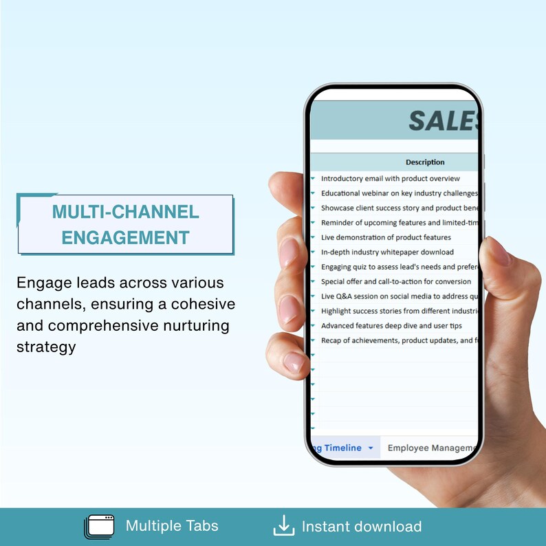 Sales Lead Nurturing Timeline Template Excel : Email Drip Campaign ...