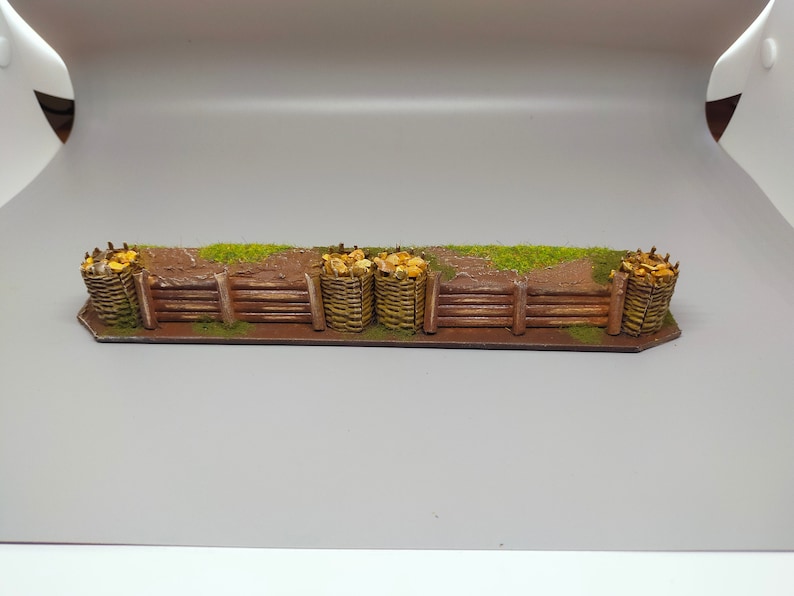 28mm Barricade Napoleonic ECW Warhammer Medieval painted Ready to Game ...