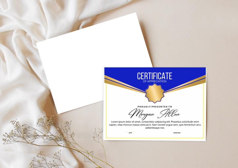 Custom Certificate Design, Achievement Certificate, Graduation Gift ...
