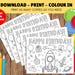 Printable Birthday Coloring Page for Kids - Space Rocket Theme ...