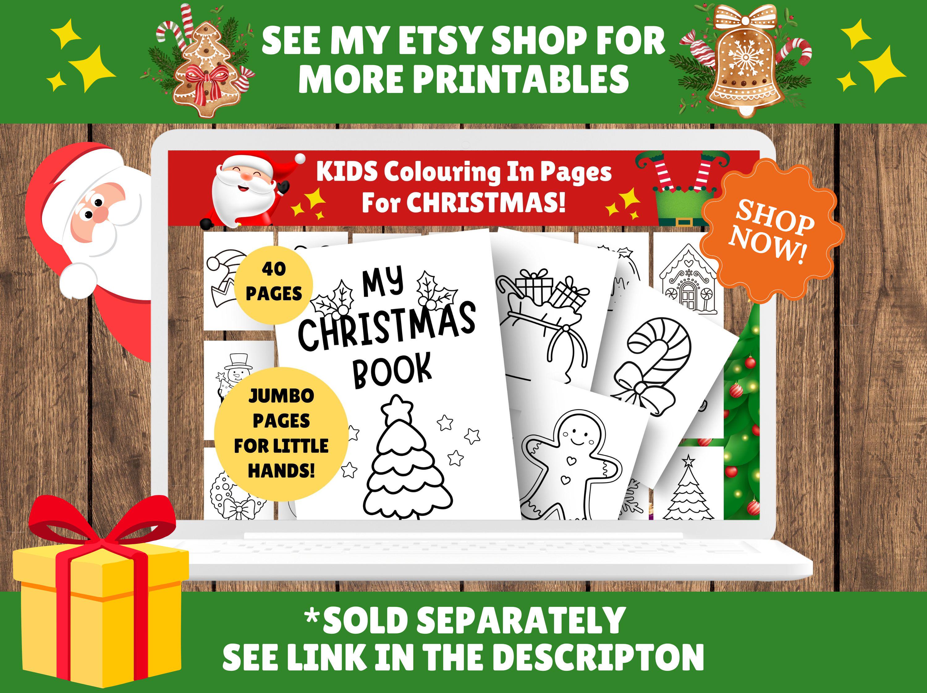 40 Printable Matching Pairs Puzzle - Cute Australian Christmas Theme ...