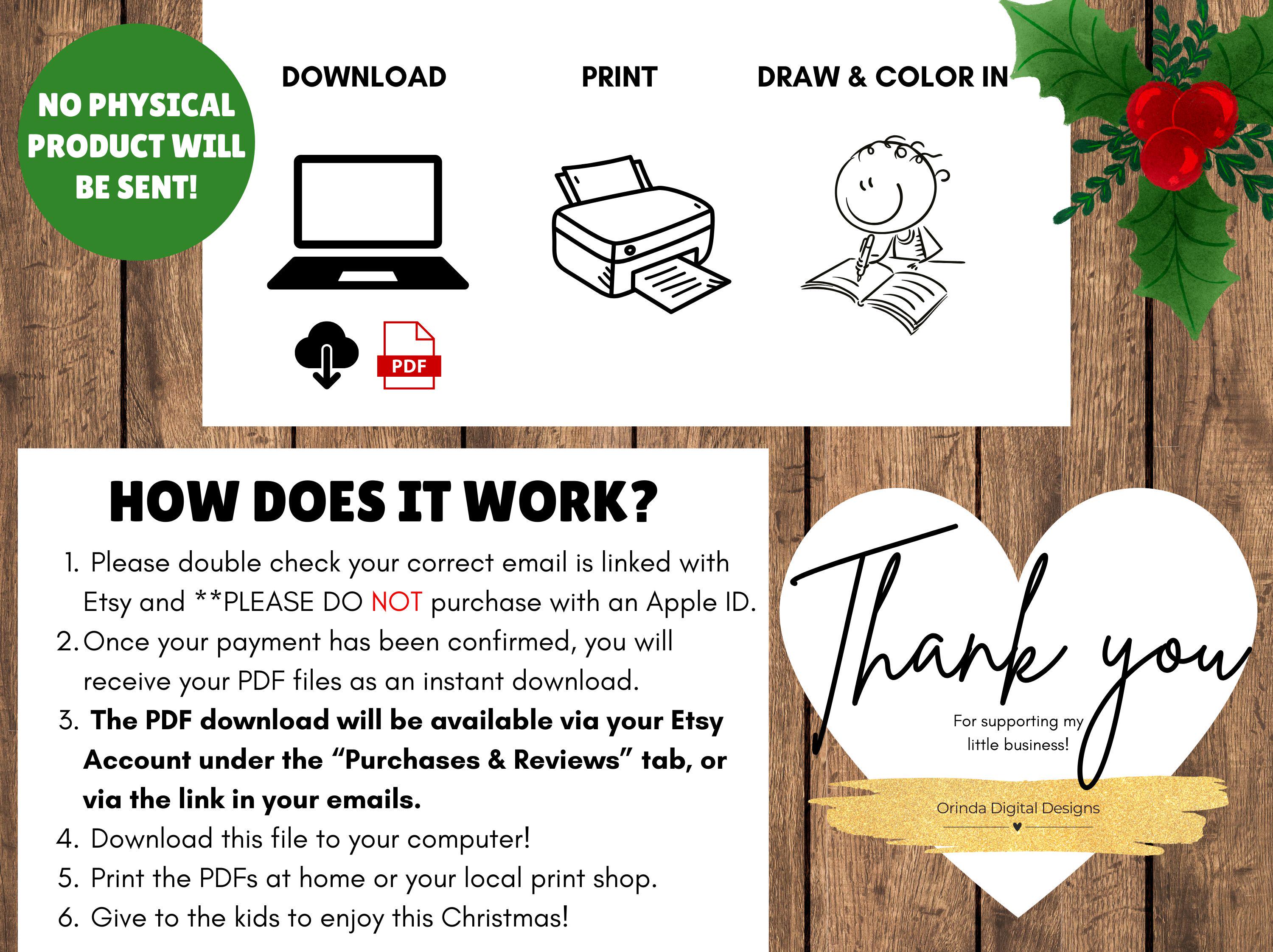 100+ Pages - the ULTIMATE Kids Christmas Activity Bundle! BONUS Letter ...