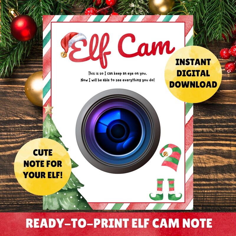 Elf Printable - Etsy