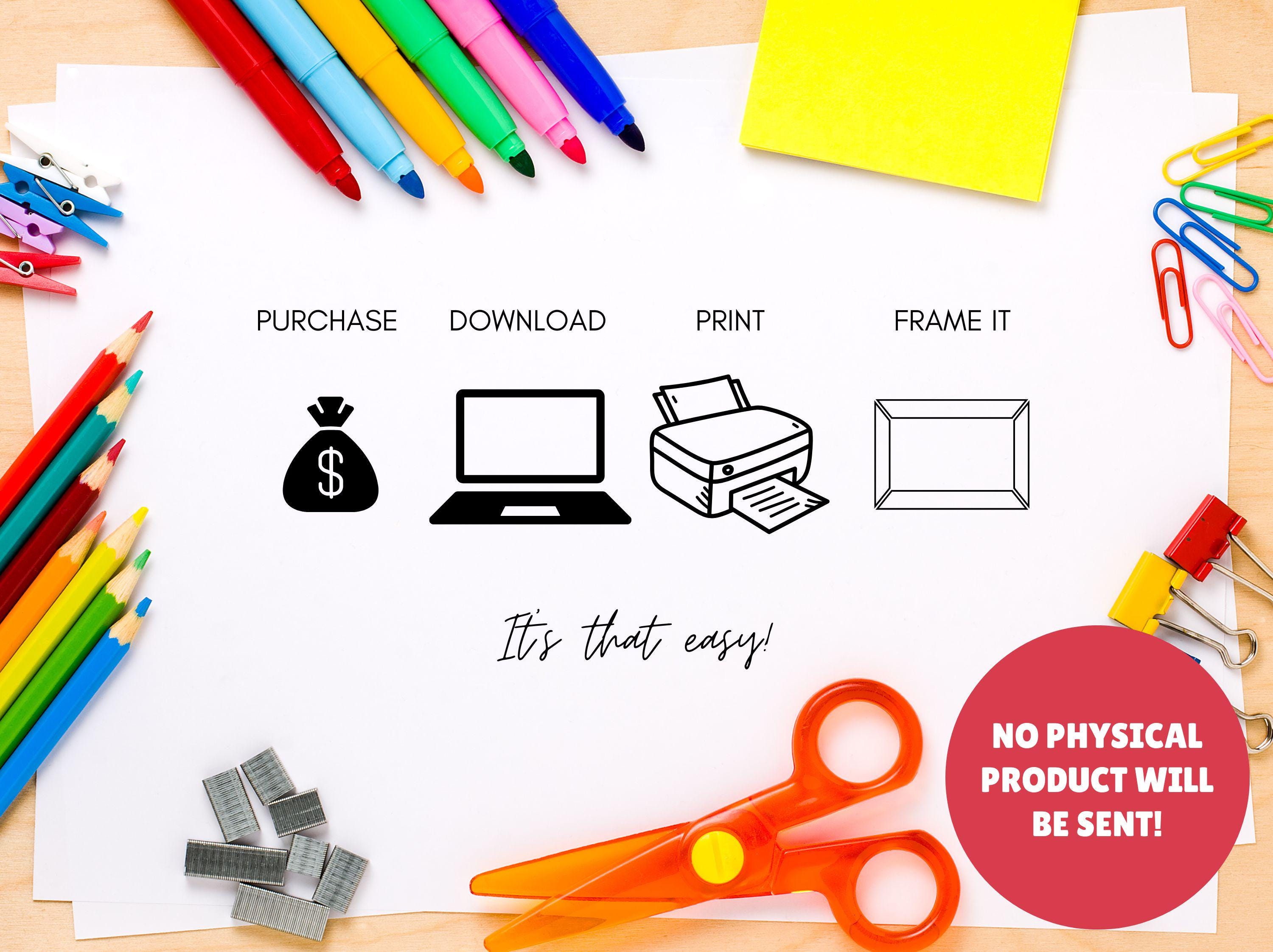 Printable Last Day of Preschool 2024 Digital Chalk Board Sign Preschool ...