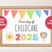First Day of Kindergarten 2025 - PRINTABLE Digital Sign - Instant ...