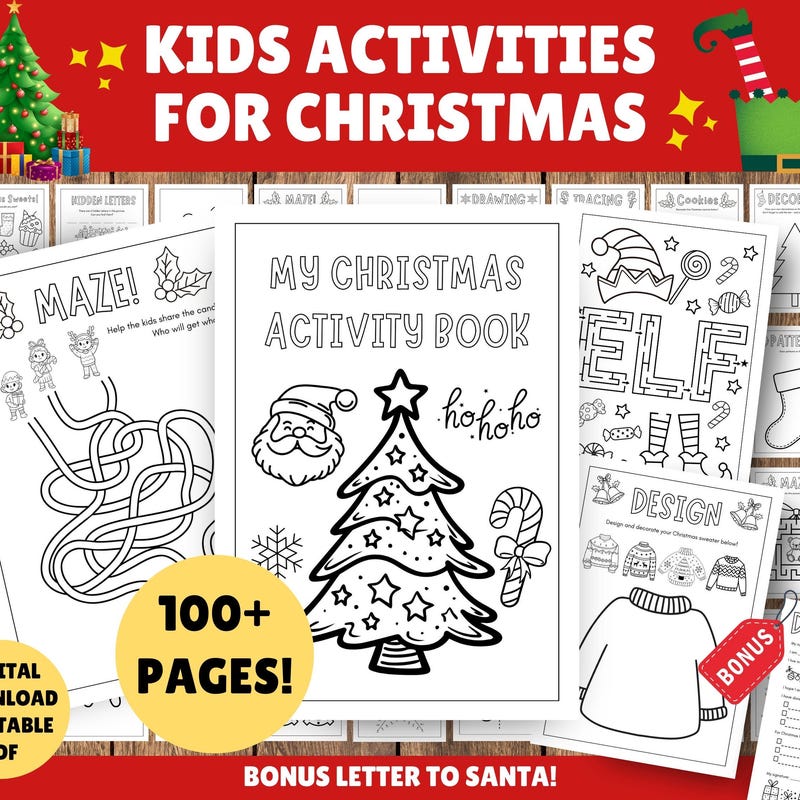 Christmas Mini Books - Etsy