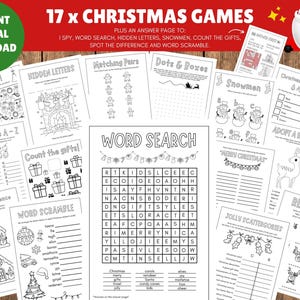 100+ Pages - the ULTIMATE Kids Christmas Activity Bundle! BONUS Letter ...