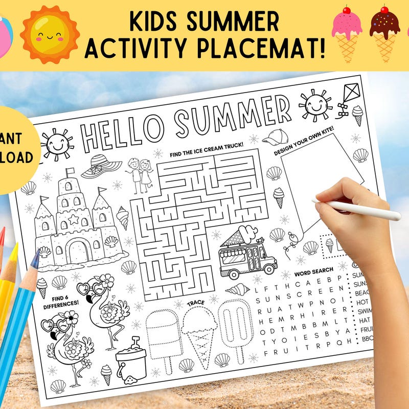 Summer Placemats - Etsy