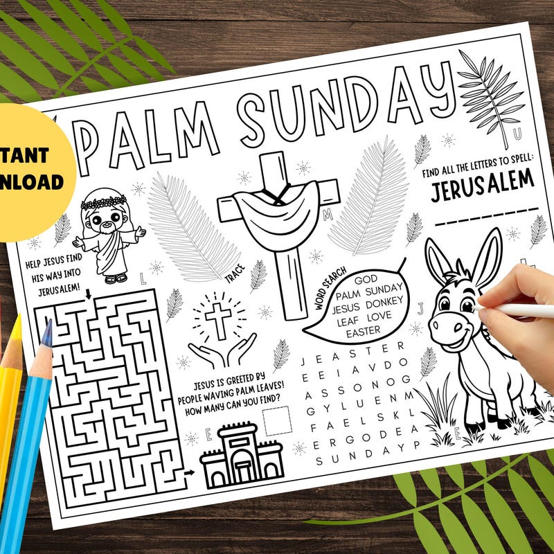 Palm Sunday - Etsy