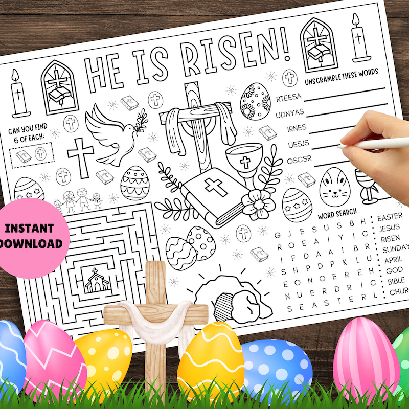 Easter Placemats - Etsy