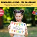 First Day of Kindergarten 2025 - PRINTABLE Digital Sign - Instant ...